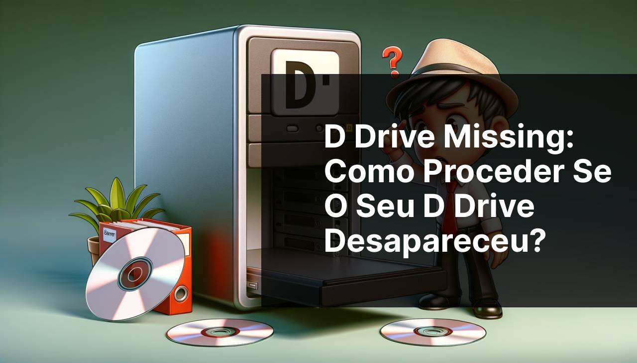 Como Recuperar um Drive D Ausente no Seu Computador
