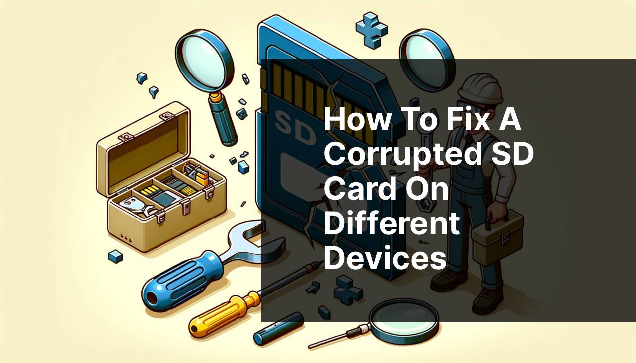 How to Fix a Corrupted SD Card on Different Devices | Guide