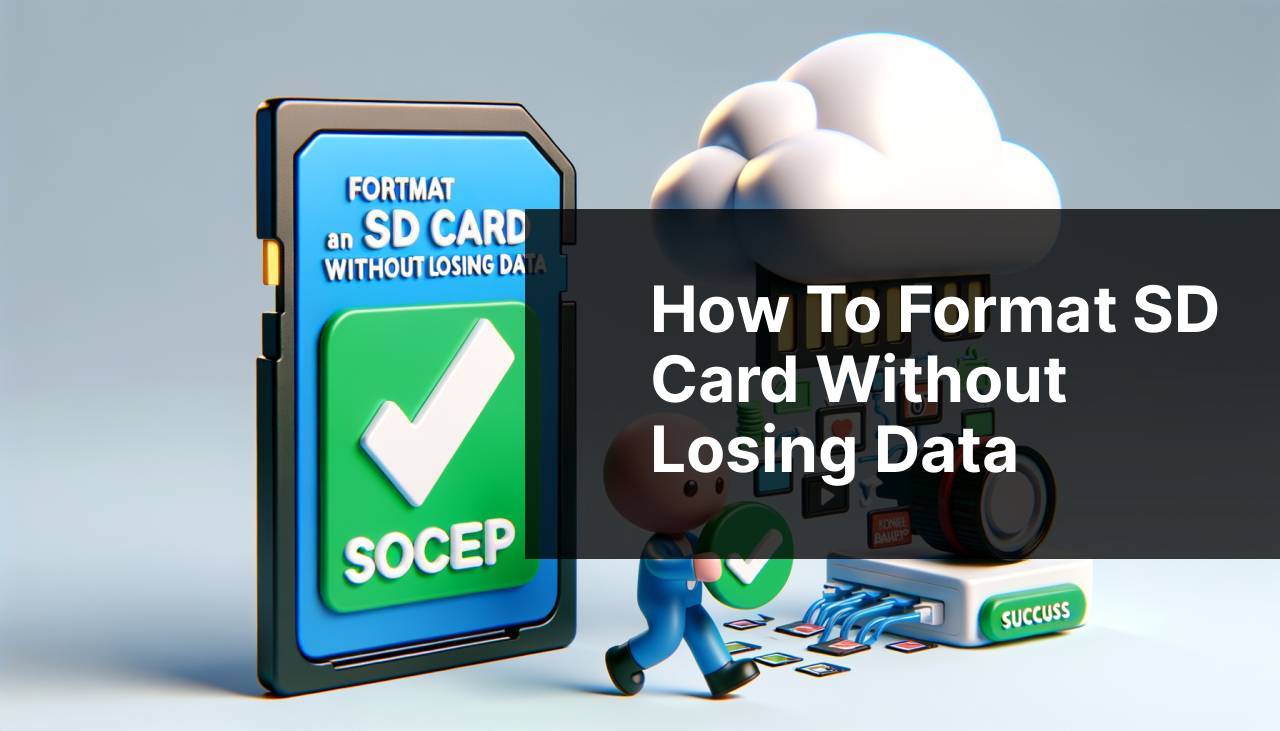 How to Safely Format Your SD Card While Preserving Your Data