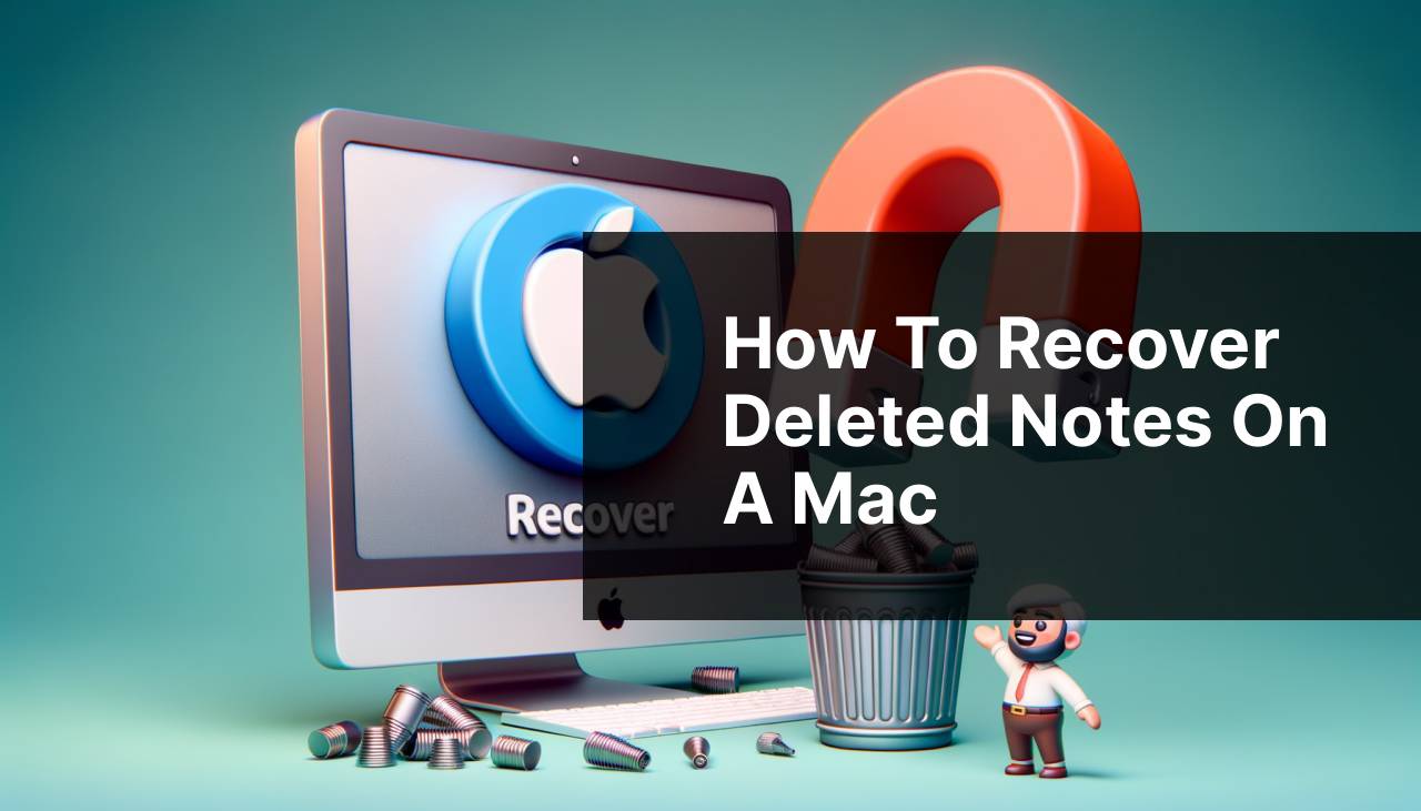 How to Restore Accidentally Deleted Notes on Your Mac
