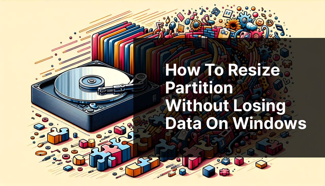 How to Resize Partition without Losing Data on Windows [Guide]