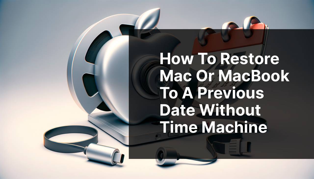 How to Roll Back Your Mac to an Earlier State Without Using Time Machine