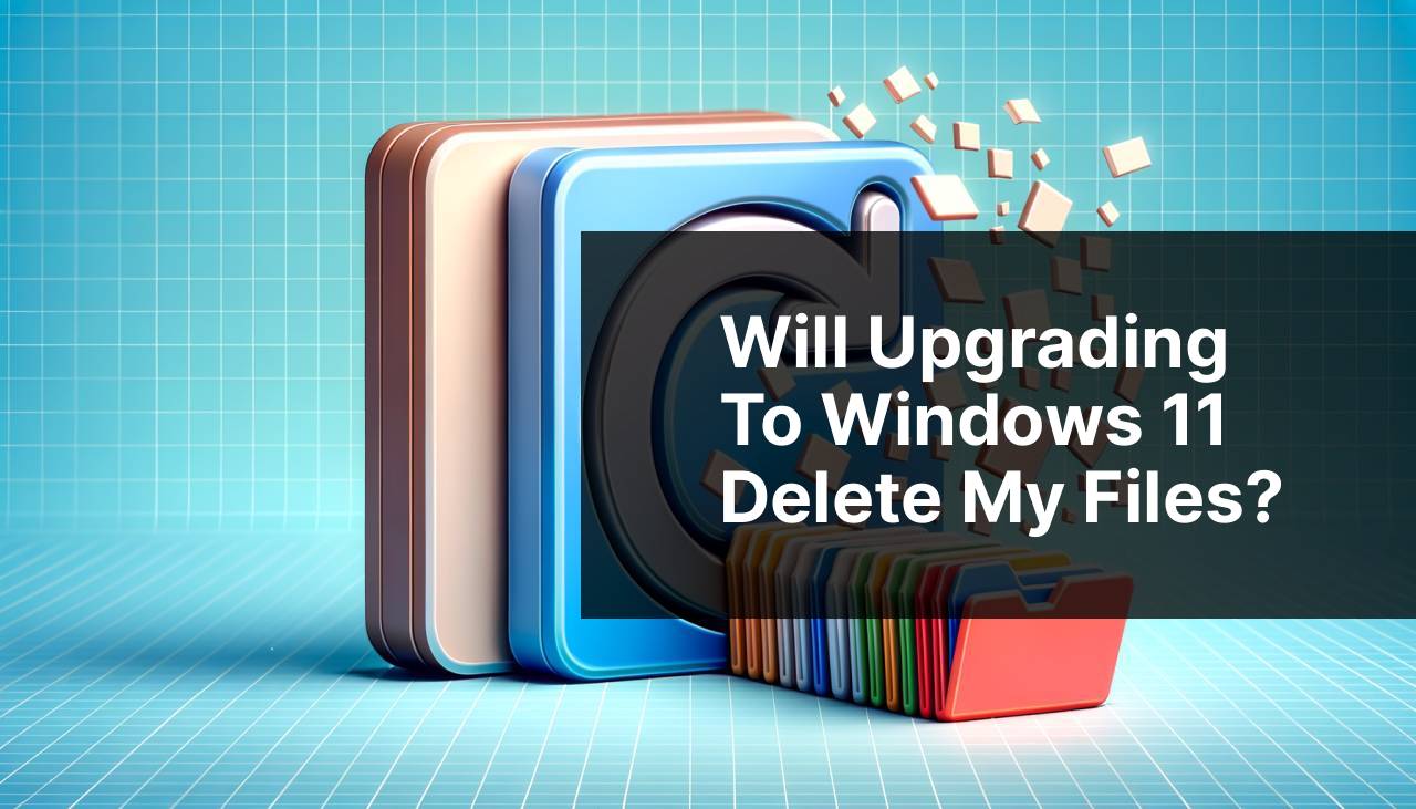 Will Upgrading to Windows 11 Delete My Files? Detailed Answer